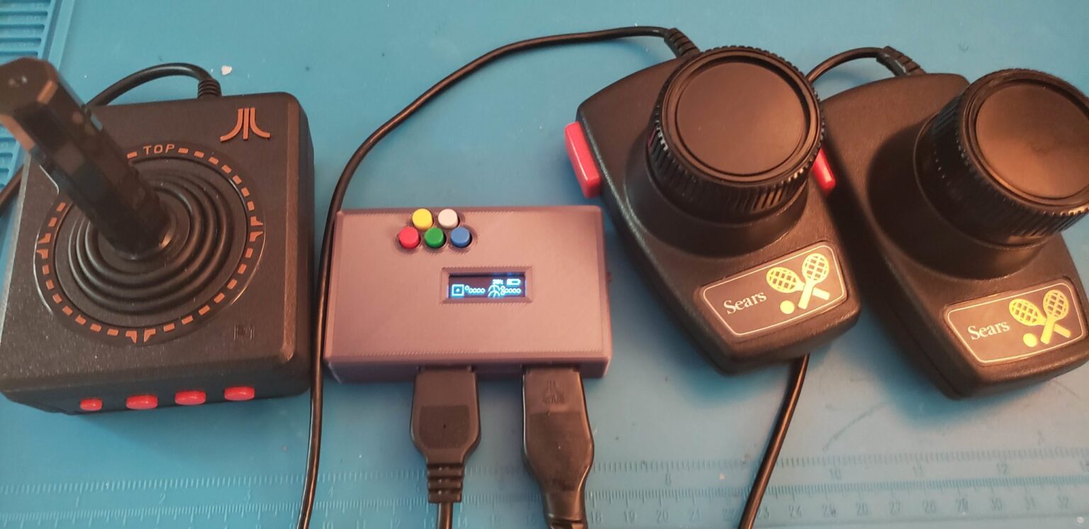 Bluetooth wireless Adapter for Atari Retro Joysticks and Paddles – iCode