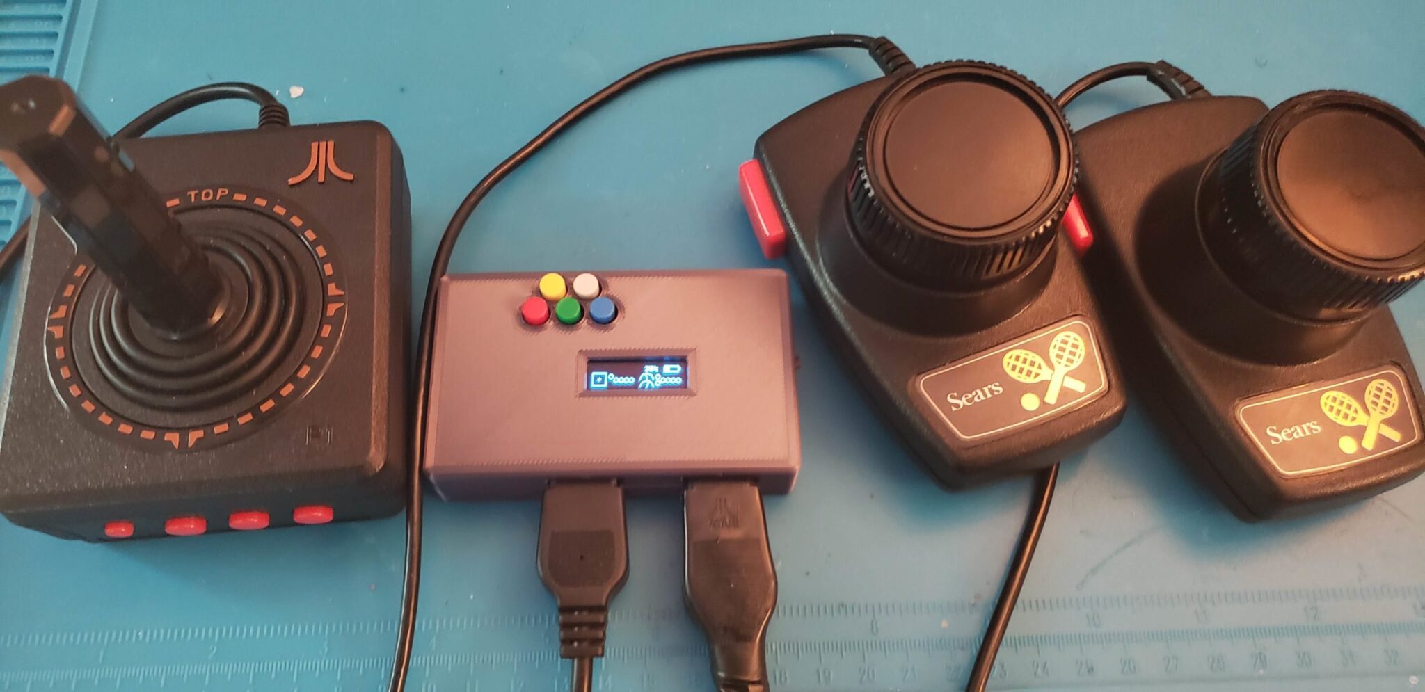 Bluetooth wireless Adapter for Atari Retro Joysticks and Paddles – iCode